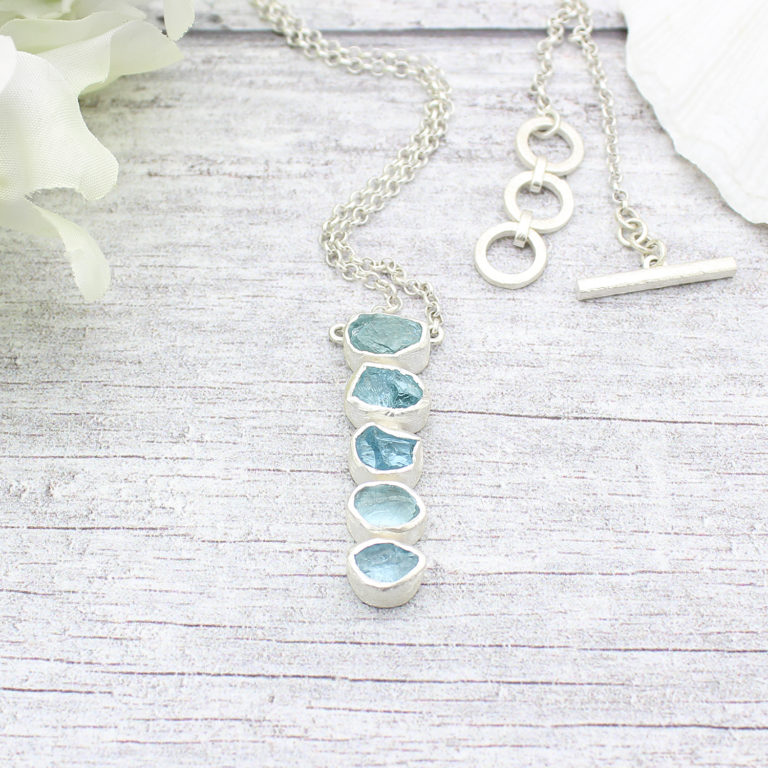 Unique Handmade Gemstone Sterling Silver Ladies Necklaces